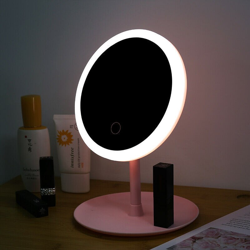 Round Lighted Makeup Mirrors Daylight Led on Luulla