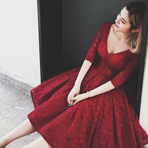 Burgundy Prom Dress,off The Shoulder Evening Dress,formal Gown Long on ...