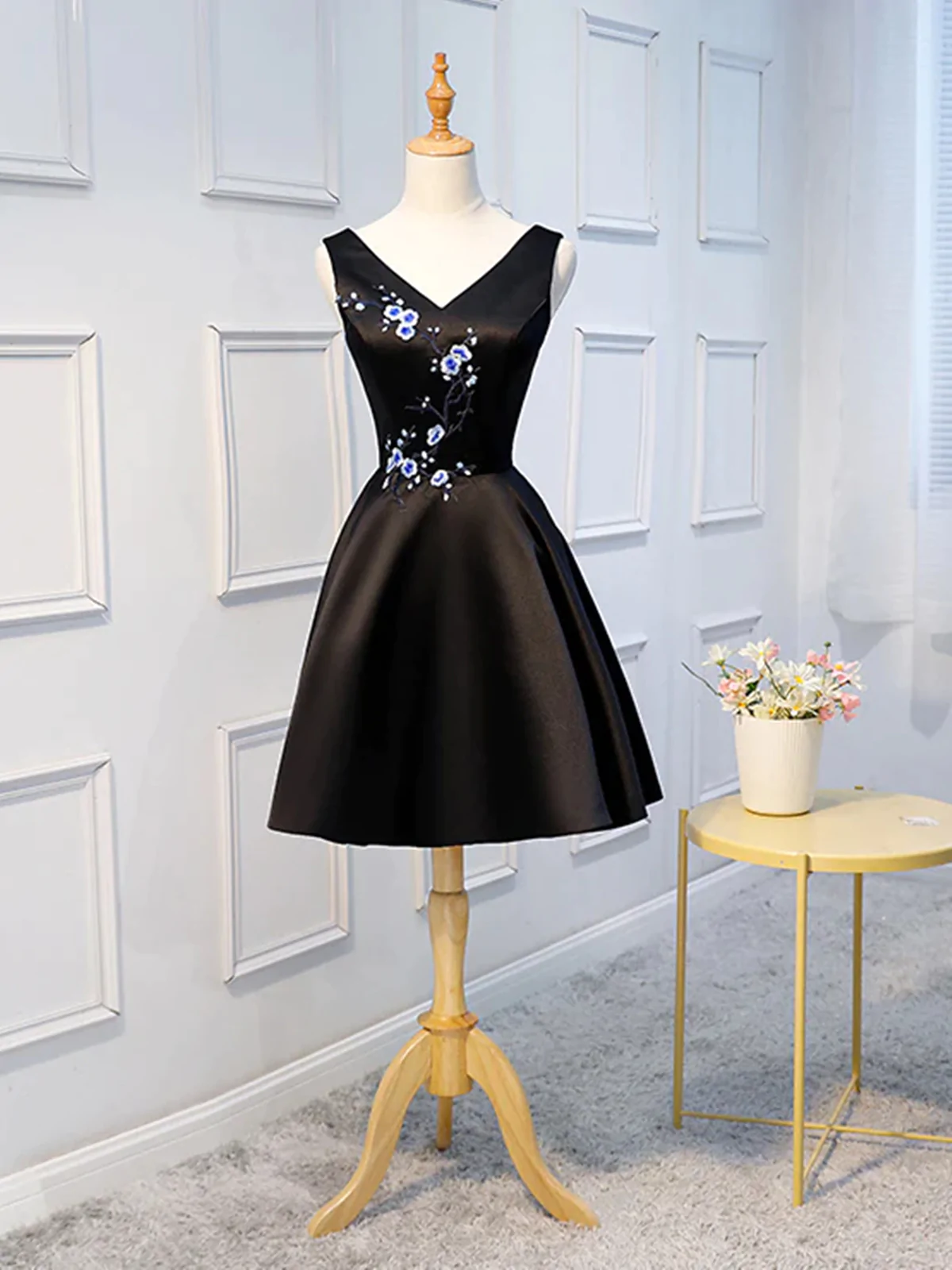 Short Black Prom Dresses, Black Short Formal Homecoming Dresses on Luulla