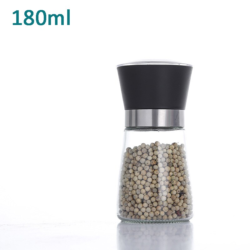 Salt And Pepper Grinders Refillable Stainless Steel Spice Grinder ...