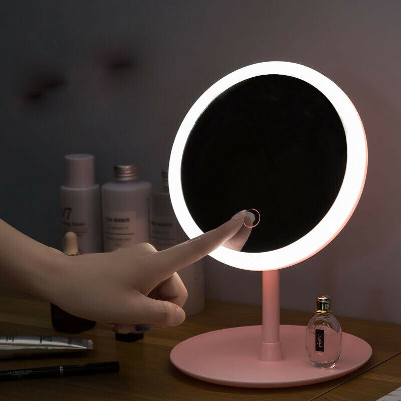 Round Lighted Makeup Mirrors Daylight Led on Luulla