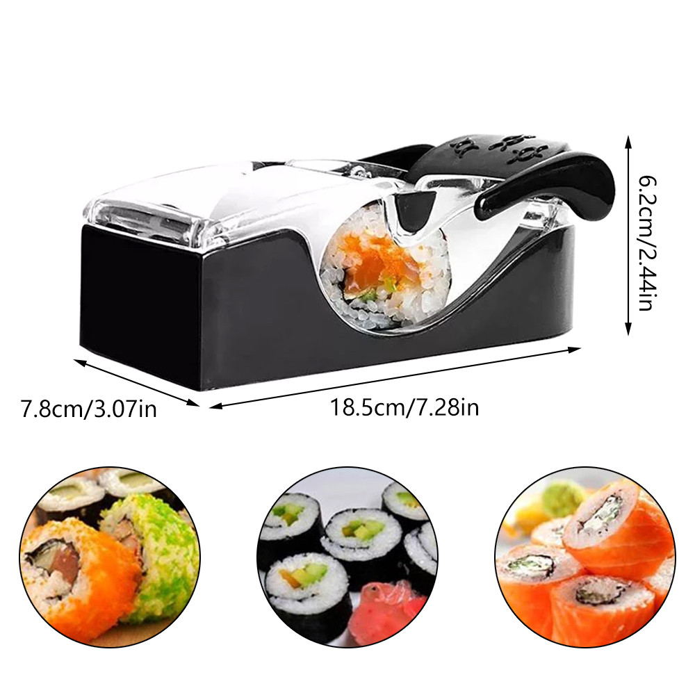 Magic Rice Roll Sushi Mold Roller Machine Diy Bento Non-stick Vegetable ...